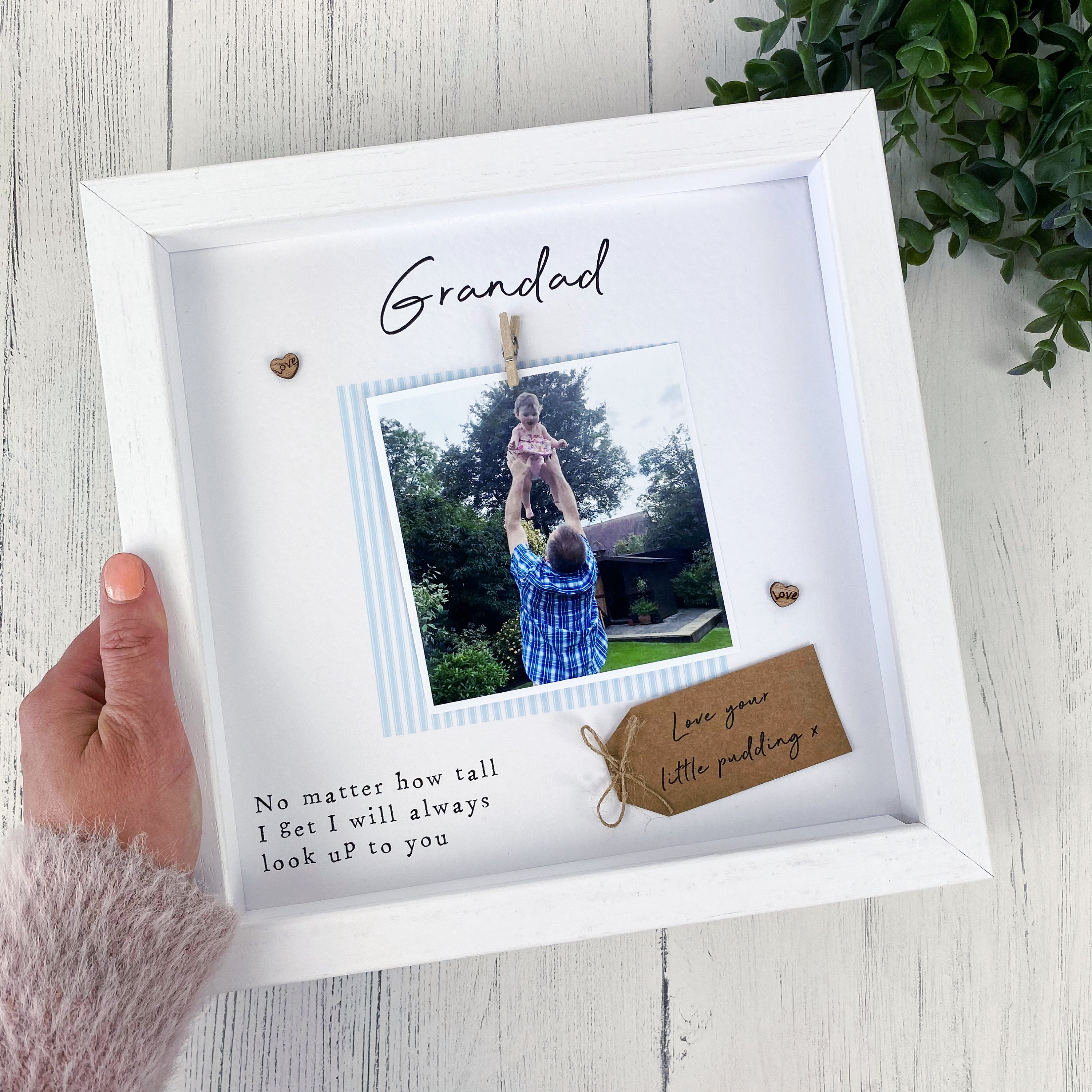 Grandad Photo Frame Fathers Day Gift Personalised Grandad - Etsy UK