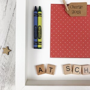 First Day at School Frame- Personalised Photo Frame- Back to School ...