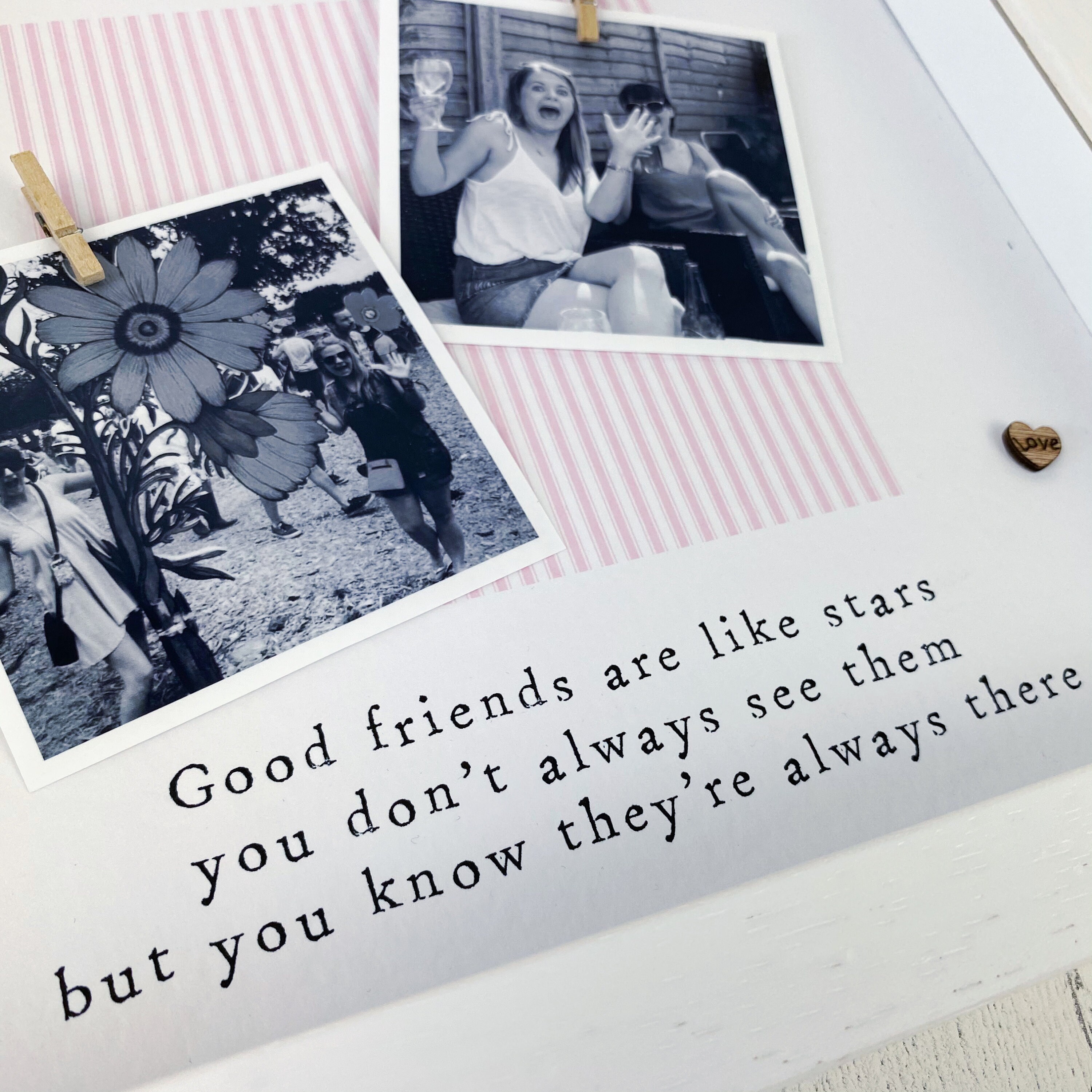 Best Friends Photo Frame Personalised Friend Frame Photo | Etsy