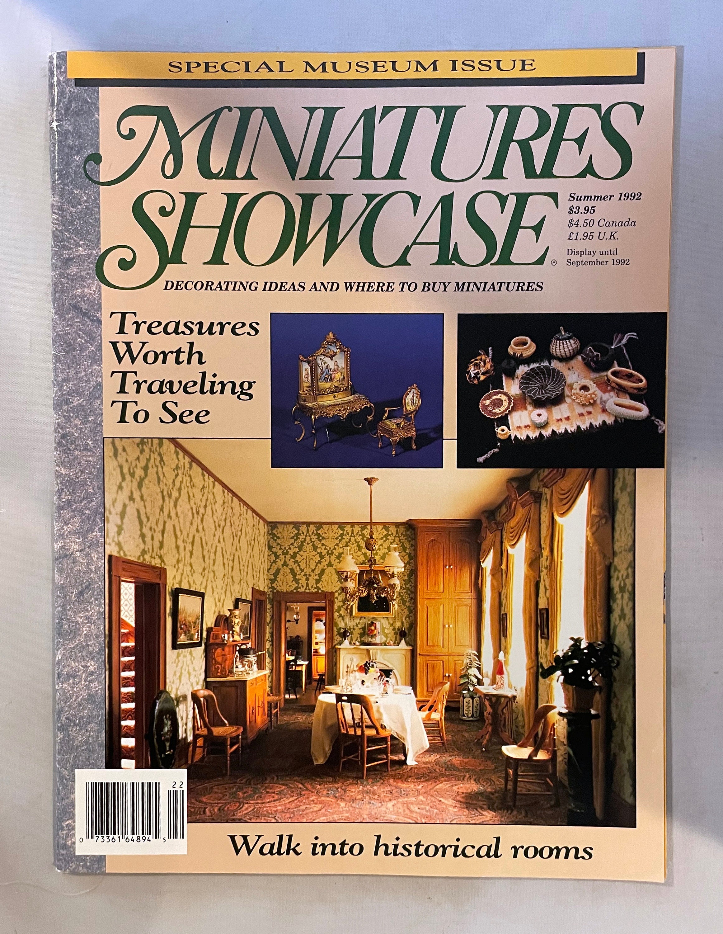 Miniatures Showcase Magazines - 1992 Spring, Summer, November, Winter ...