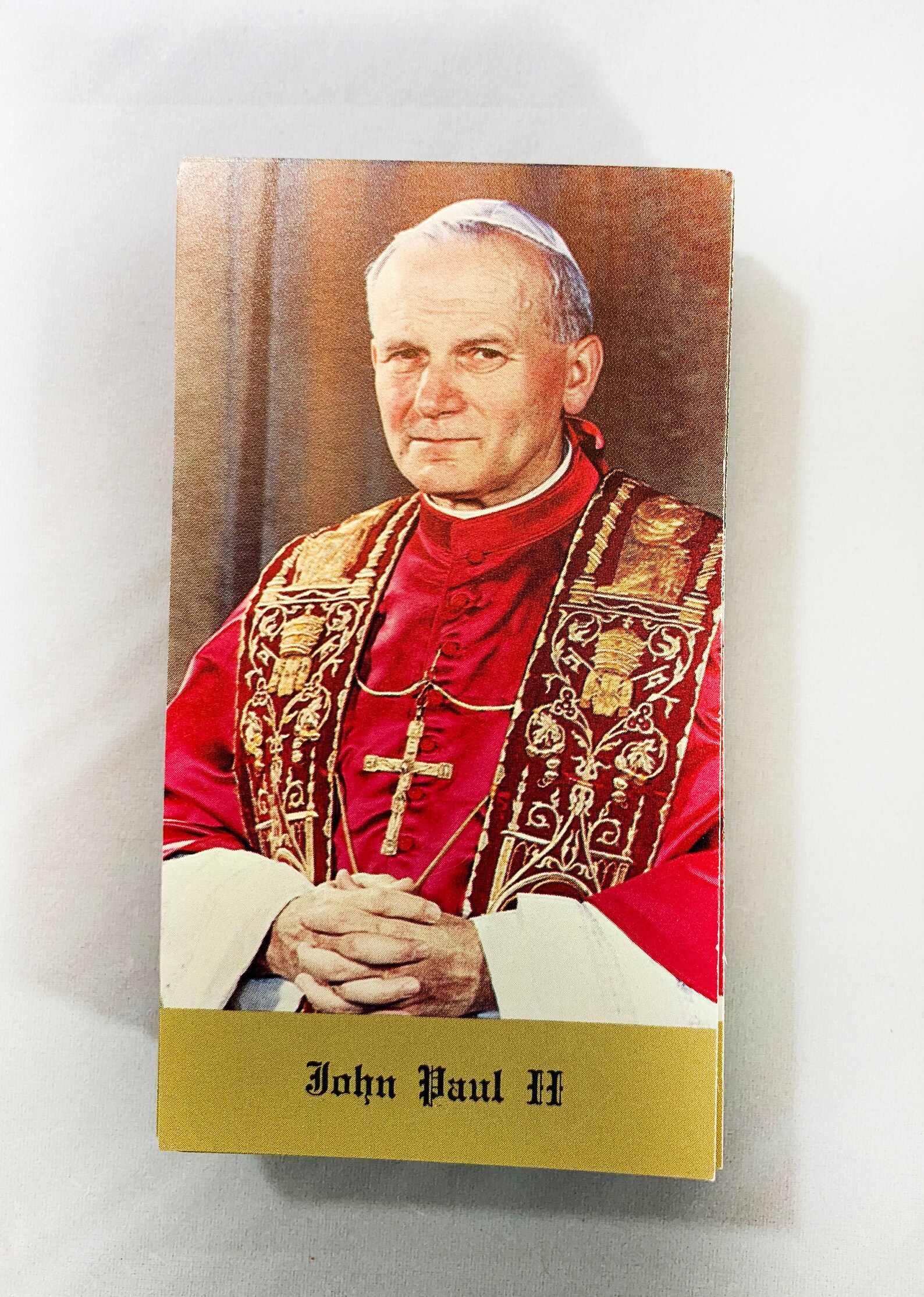 Set of 90 Prayer Cards of Pope John Paul II - Etsy