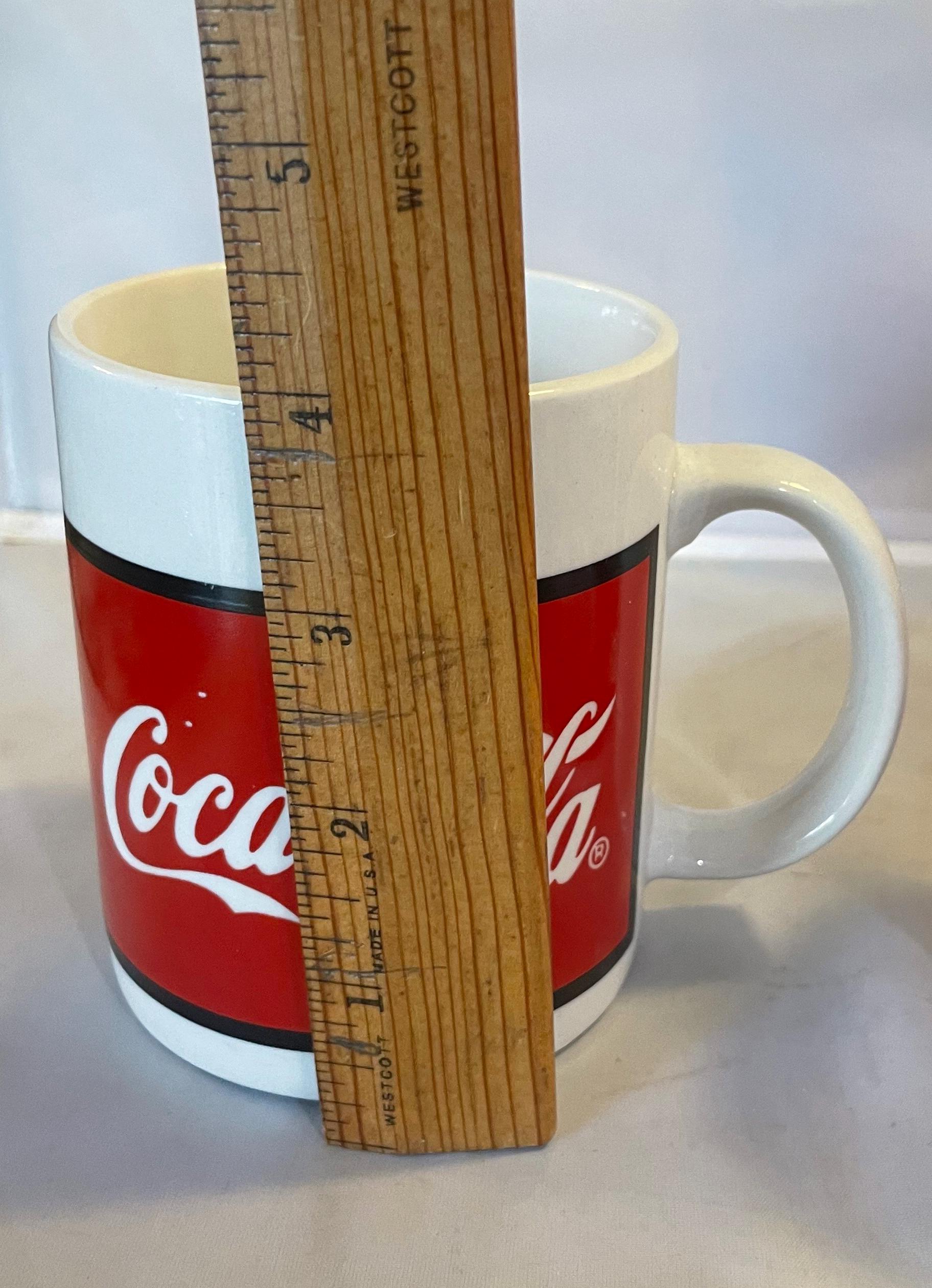 Classic Coca-cola Mugs - Set of 4 - Etsy