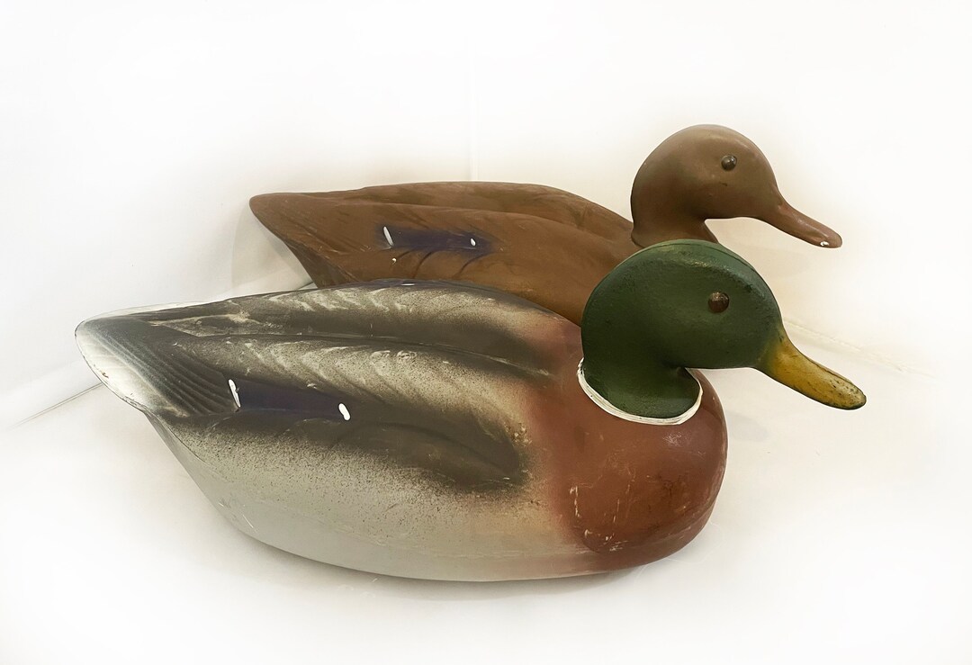 Vintage Herter's Plastic Duck Decoy - Set of 2 - Etsy