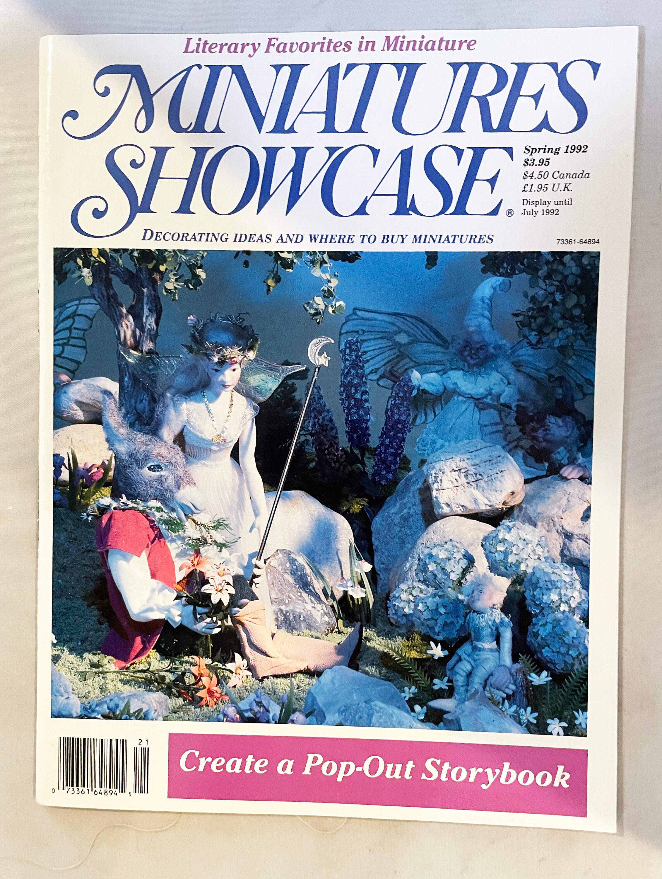 Miniatures Showcase Magazines - 1992 Spring, Summer, November, Winter ...