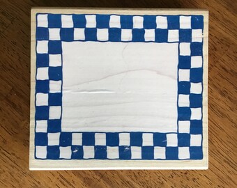 Checkered frames | Etsy