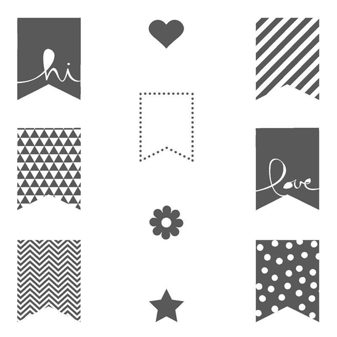 Stampin Up! Banner Blast Stamp Set ONLY - Etsy