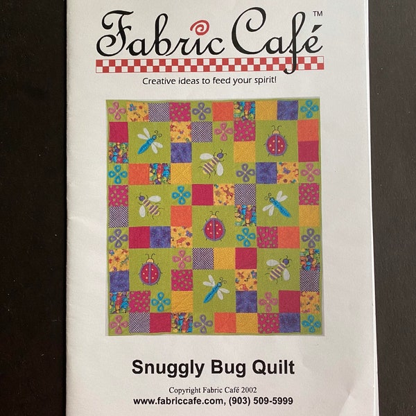 Bug Quilt Pattern - Etsy Australia