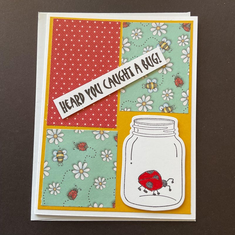 Bug Get Well Card - Etsy