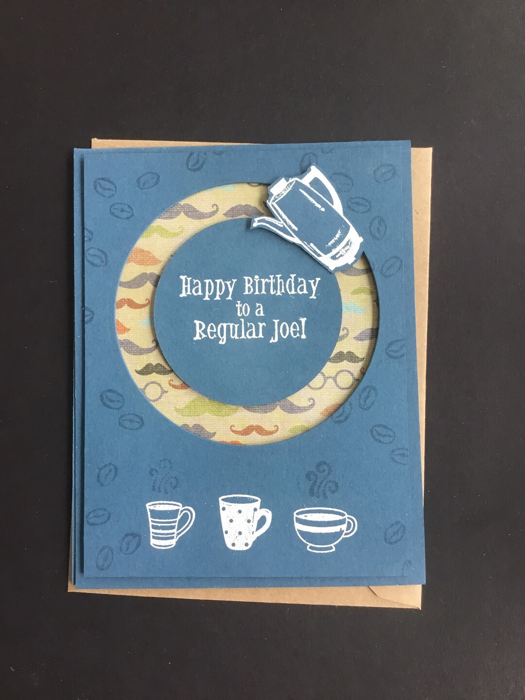 Happy Birthday to a Regular Joe! Retro Greeting Card, Handmade, Slider ...