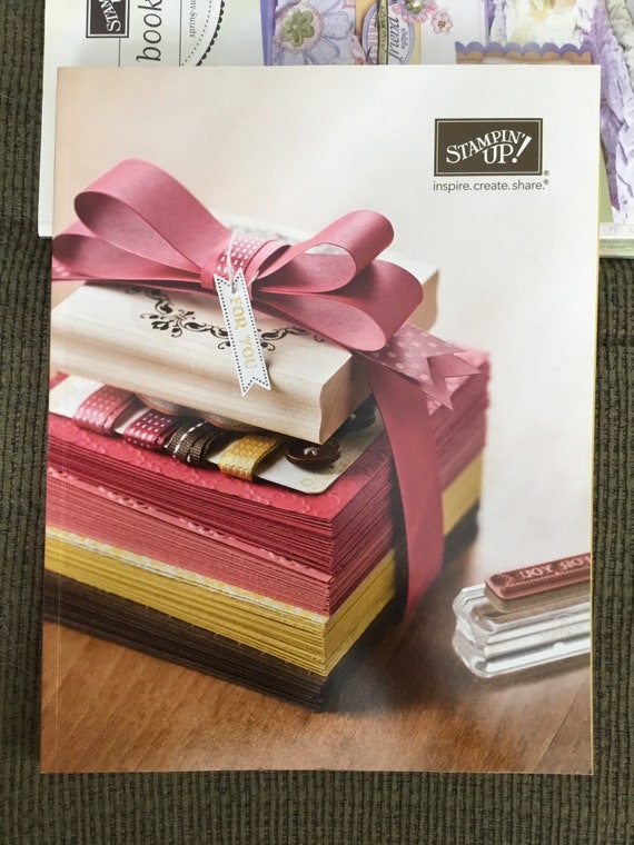 Stampin up Idea Books and Catalogs Inspire Create Share - Etsy