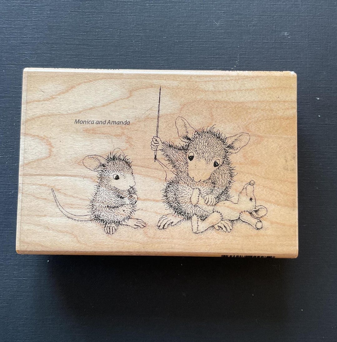 Stampendous House Mouse Teddy Mouse Mend Stamp, HMP88, 2098, Monica ...