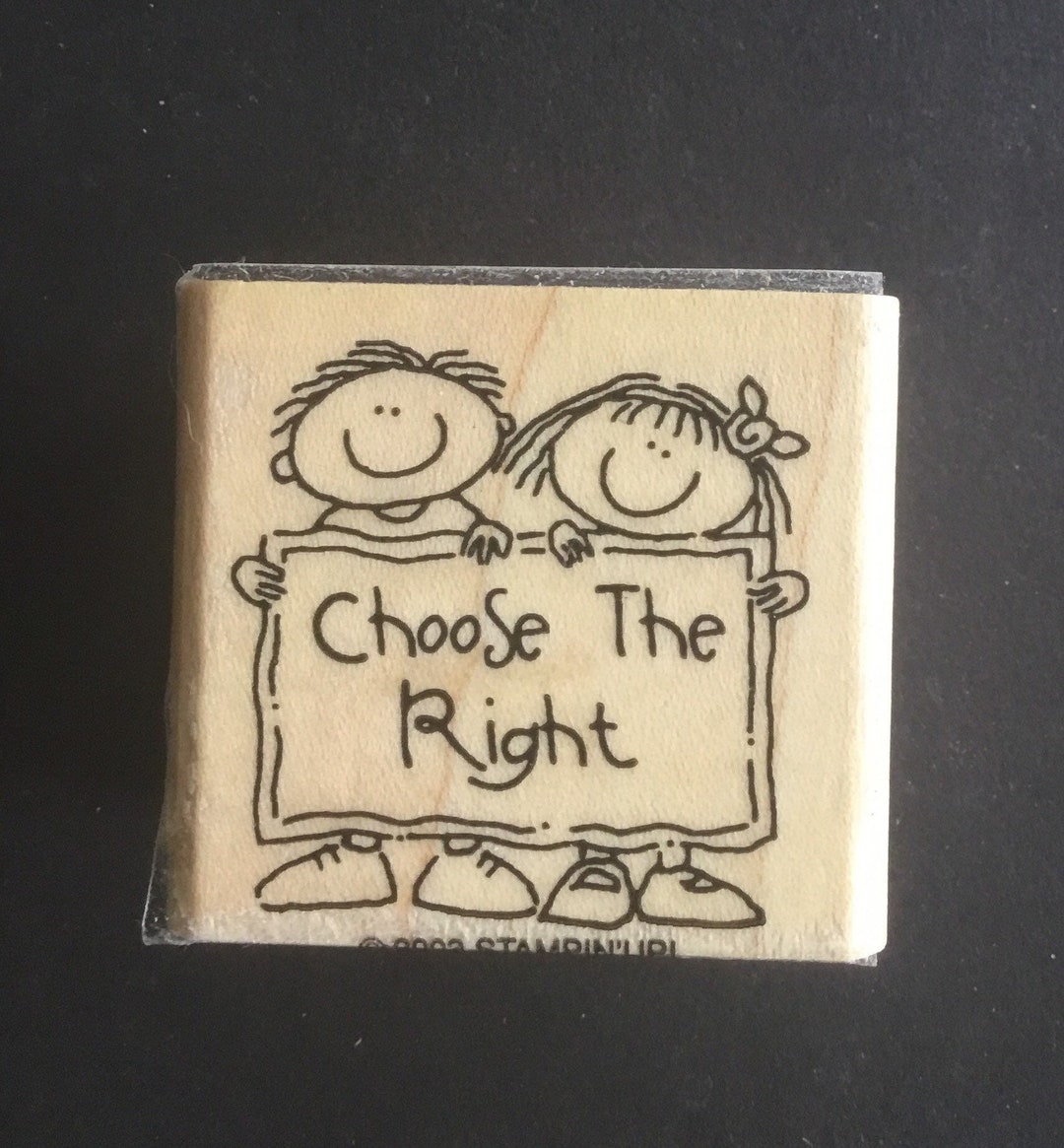 Stampin Up! Choose the Right, All God’s Children Stamp, for Card Making ...