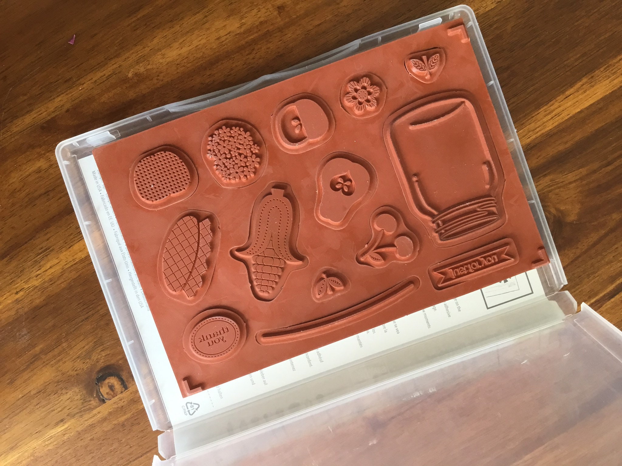 Perfectly Preserved, Stampin' up Stamp Set With Framelits, Gently Used ...