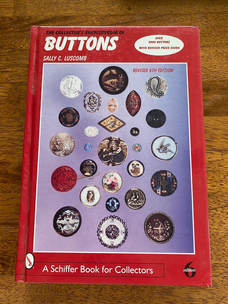 The Collector’s Encyclopedia of Buttons by Sally Luscomb - Etsy
