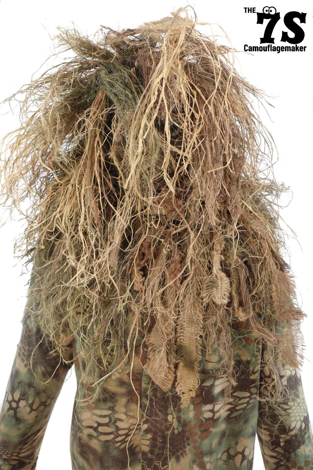 Grass Layer Ghillie Hat | Advanced 3D Field Camouflage - Size 36" X 40 ...