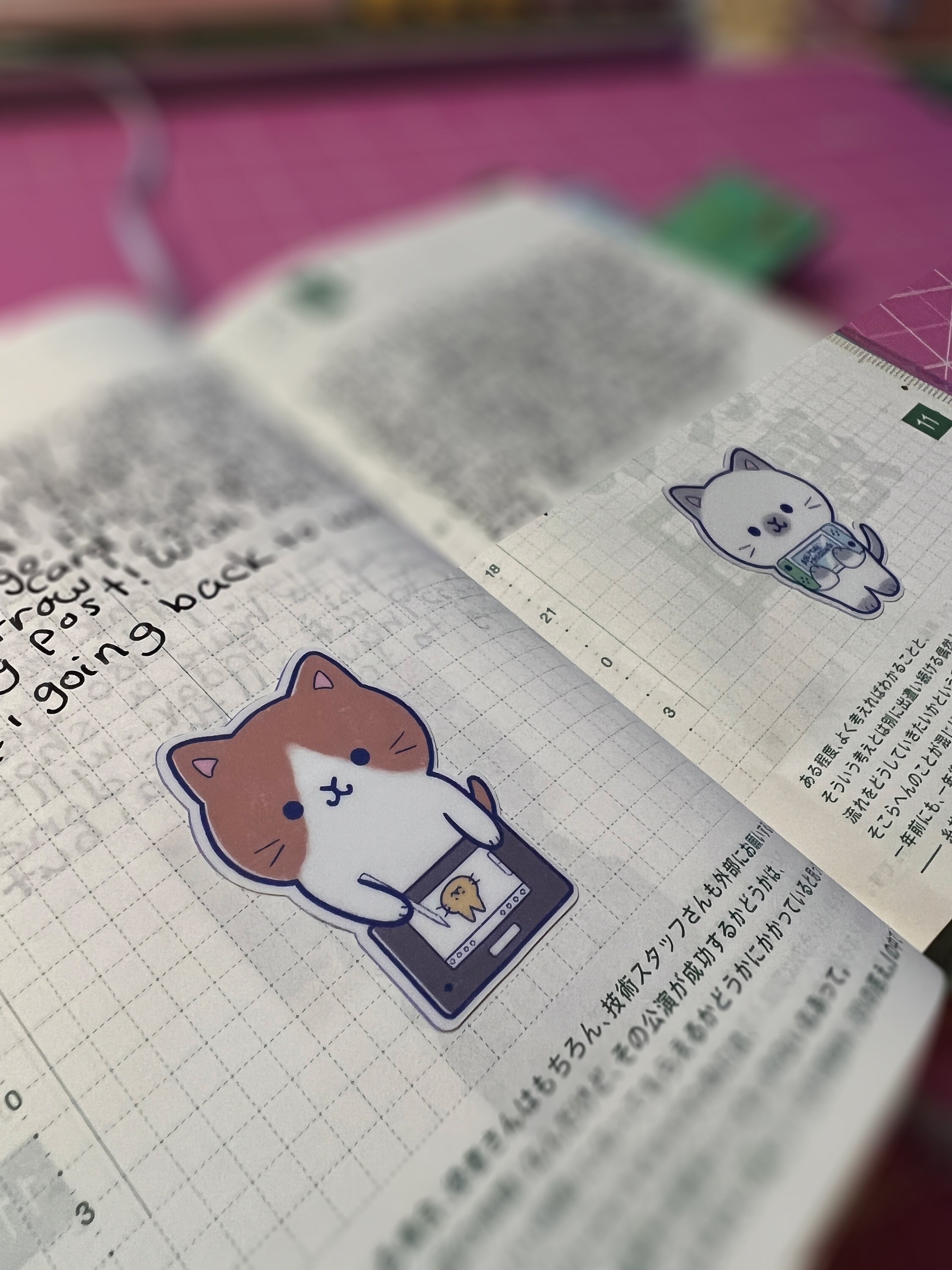 Cute Cat Planner Stickers Journal Stickers Planner - Etsy