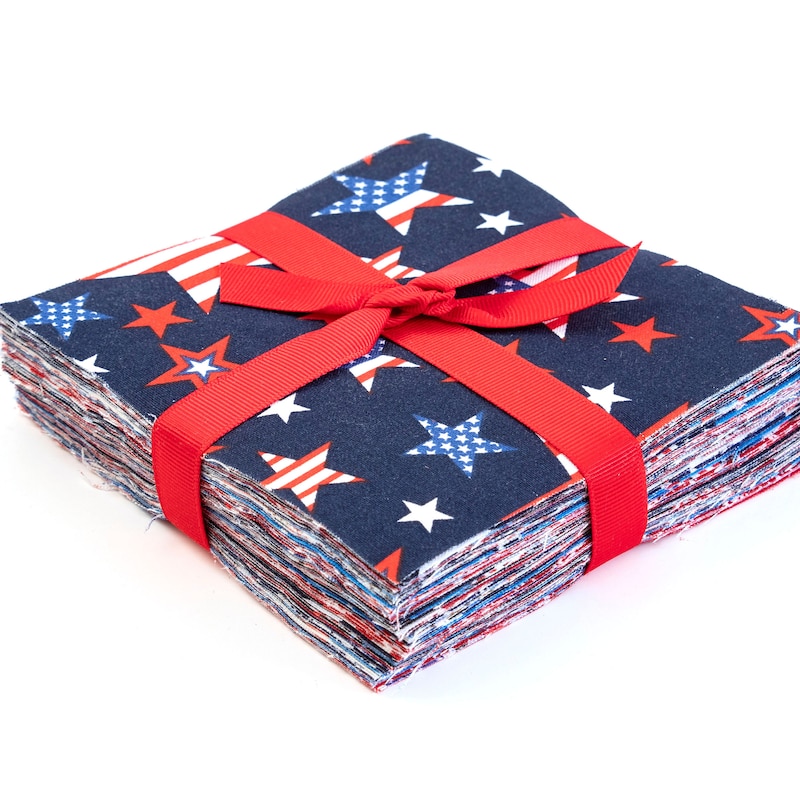 Red. and Blue Charm Pack - Etsy