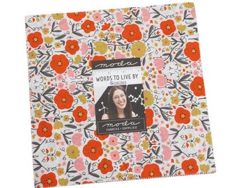 Fiddle Dee Dee It Was Meant to Be Pre Cut Layer Cake 10 Squares Fabric Quilt Moda Bright Fabric ...