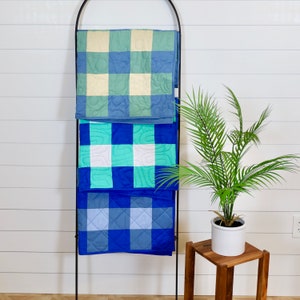 Park Picnic in Sage and Blue Quilt Pattern and Precut Fabric With ...