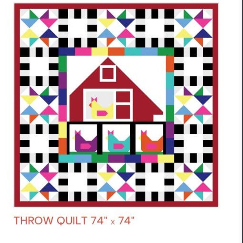 Funky Chickens Pattern - Etsy