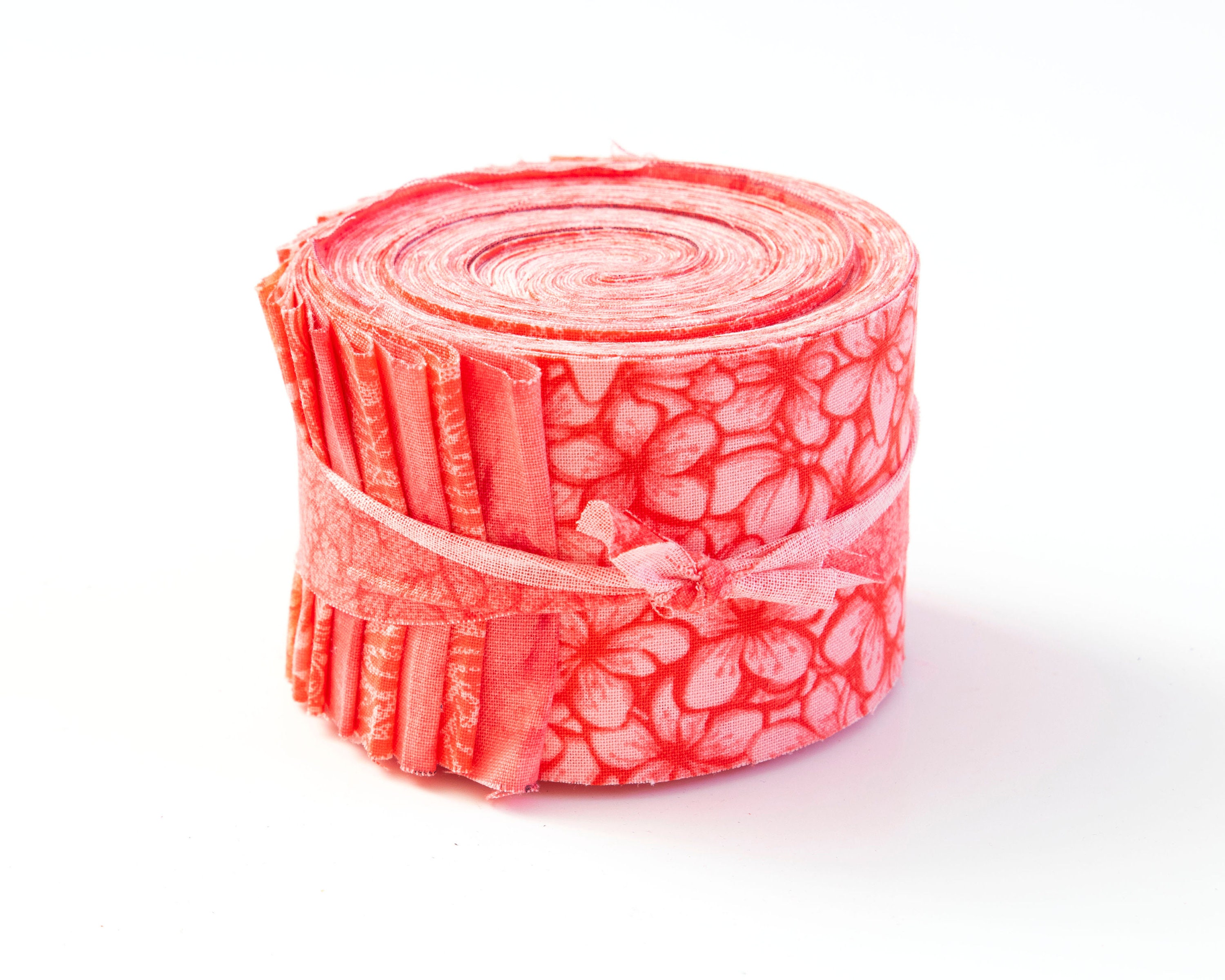 It's All Coral Jelly Roll 2.5 Inch Pre-cut 100% Cotton - Etsy