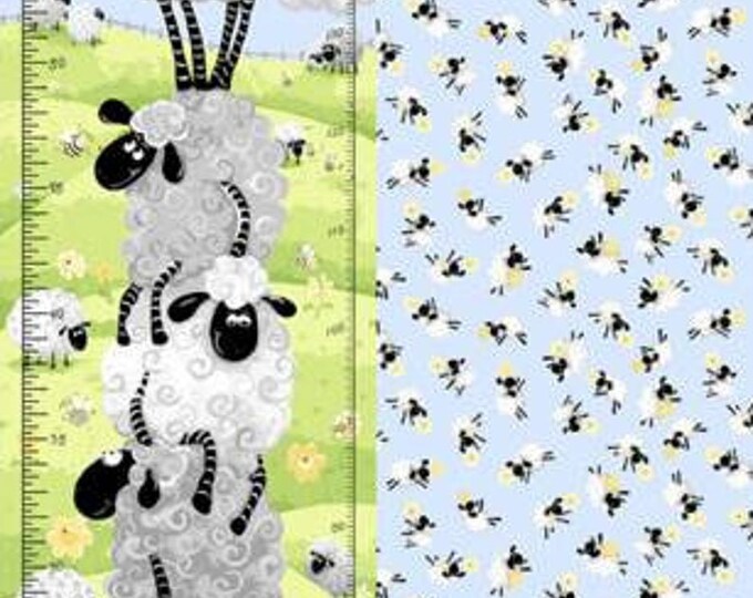 Susybee Lewe the Ewe Growth Chart Panel 30 From Susybee - Etsy