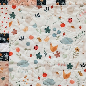 Ducks in a Row Pre-cut Quilt Kit With Pattern and Fabric Includes ...