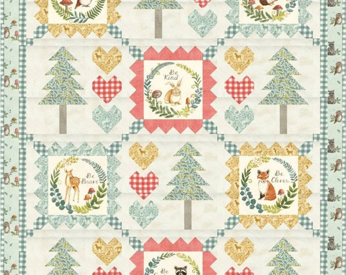 Be You Little One /effie's Woods by Deb Srain 46 X 59 Moda Fabrics ...