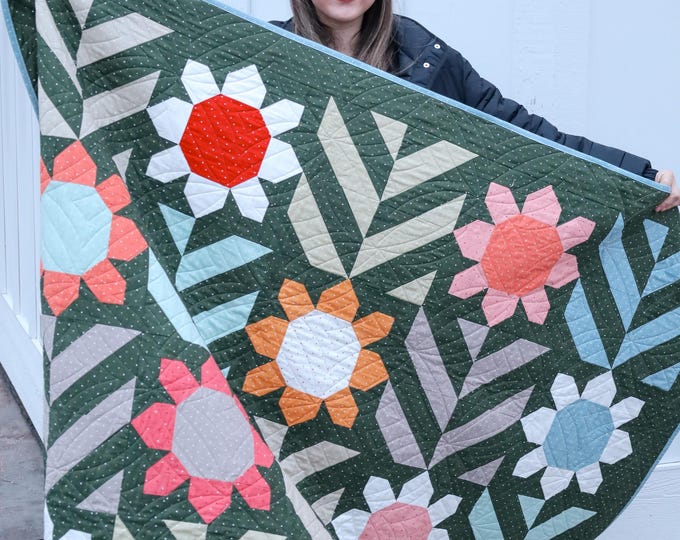 Spring Fling Sew-ready Quilt Kit: Moda Magic Dot Edition - Pre-cut ...