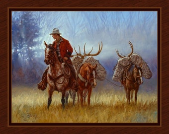 Elk Quilt Panel | Etsy