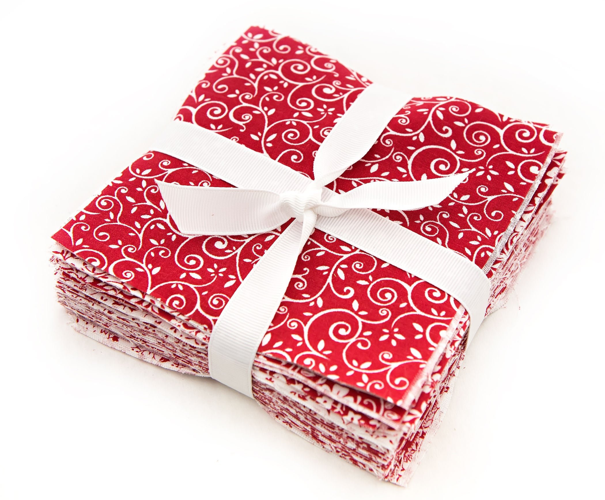 New Red & White Basics Pre Cut Charm Pack 5 Squares 100% - Etsy