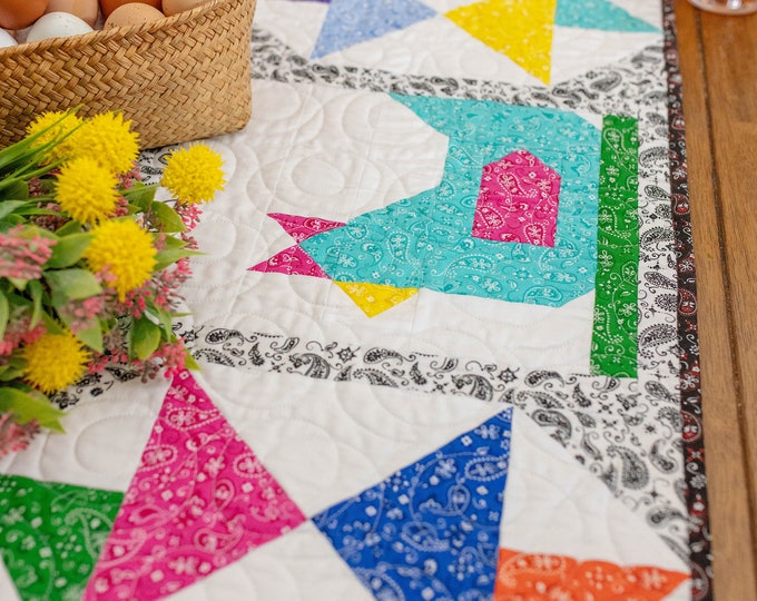 Chicken Table Runner - Etsy