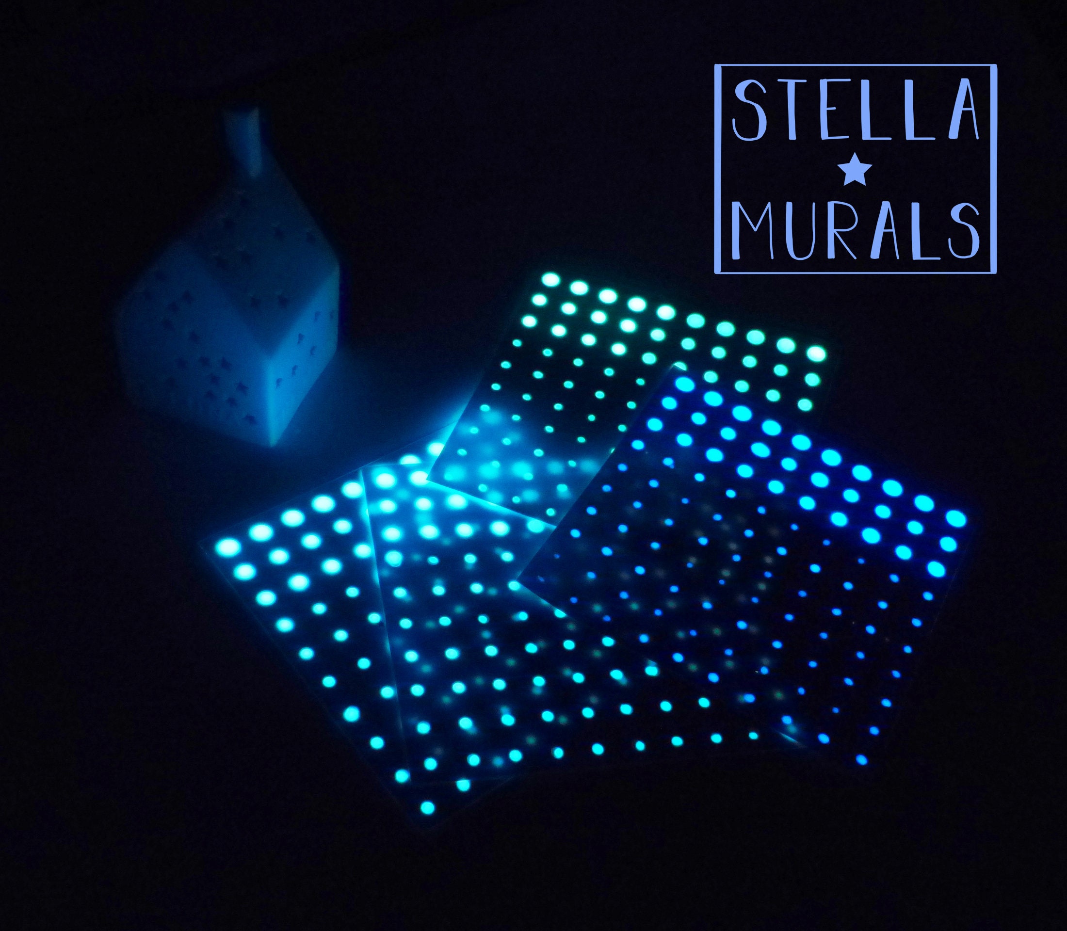 Glow in the Dark Star Stickers 3D Glow in Dark Star Ceiling | Etsy