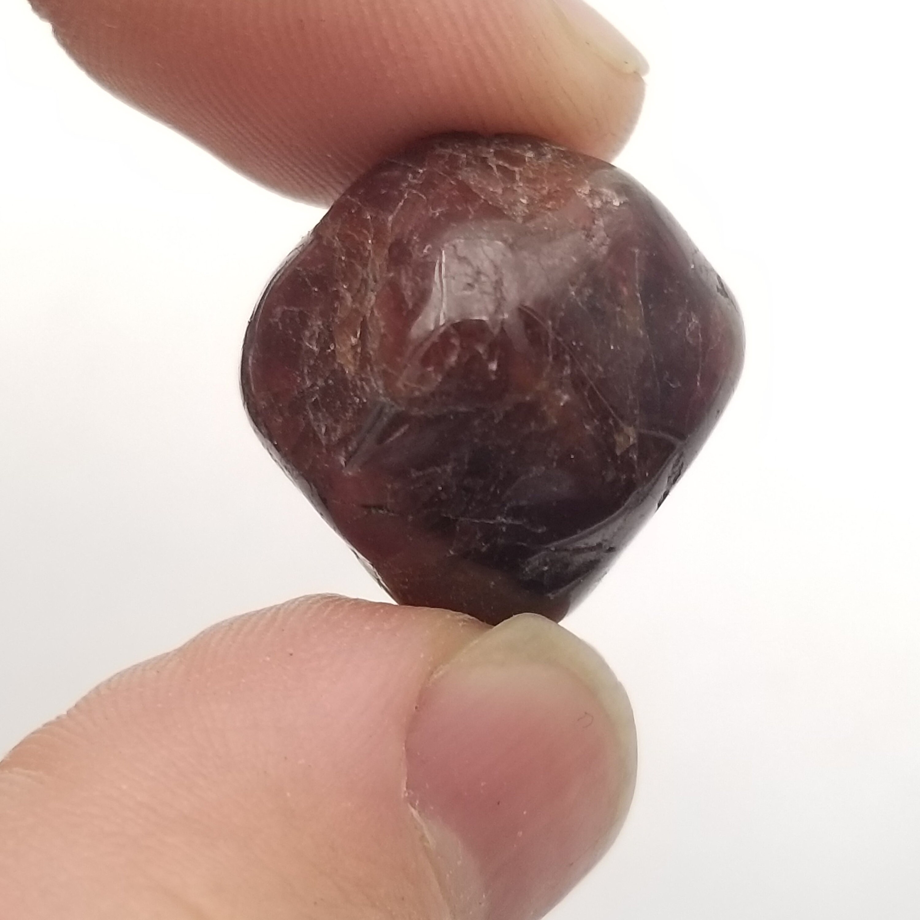 Garnet Tumbled Stone - Etsy