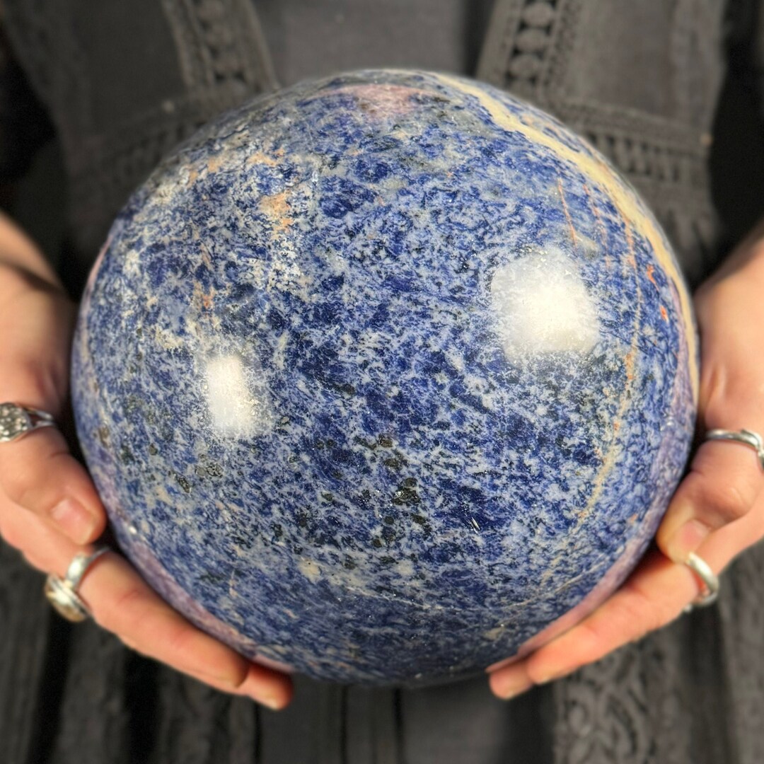 Sodalite Sphere - Etsy