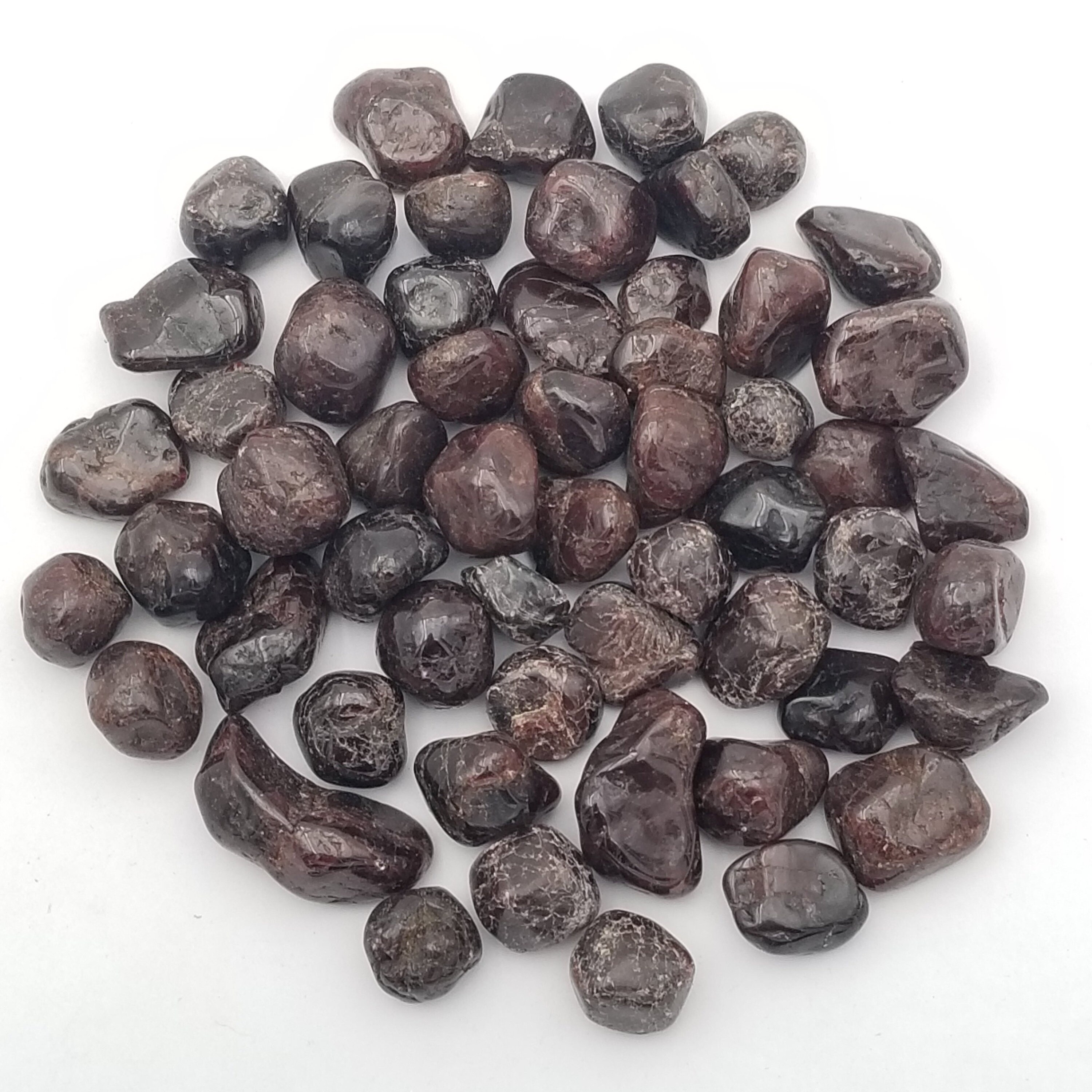 Garnet Tumbled Stone - Etsy