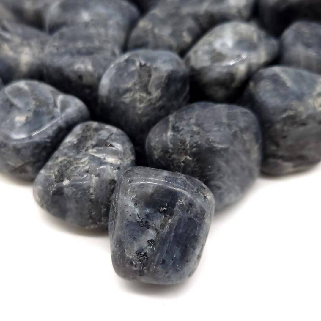 Larvikite Tumbled Stone - Etsy