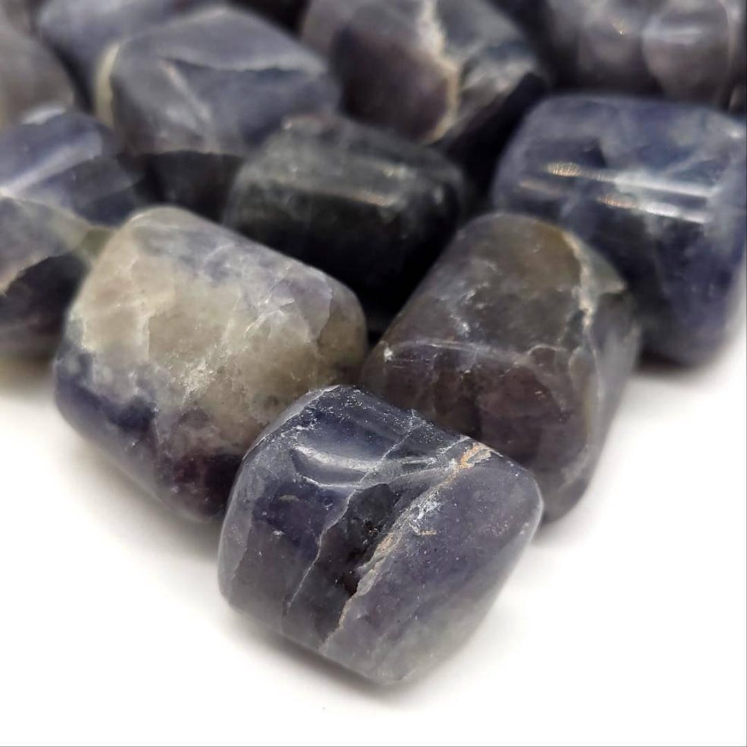 Iolite Tumbled Stone - Etsy