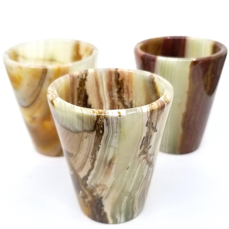 Stone Shot Glasses - Etsy