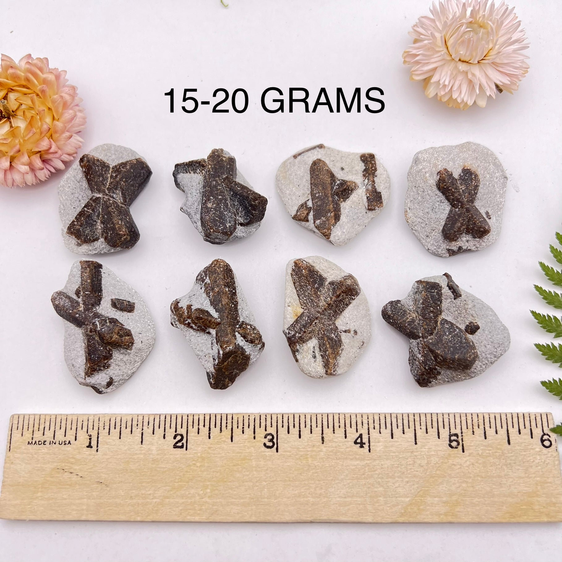Staurolite (fairy Cross Stones) - Etsy