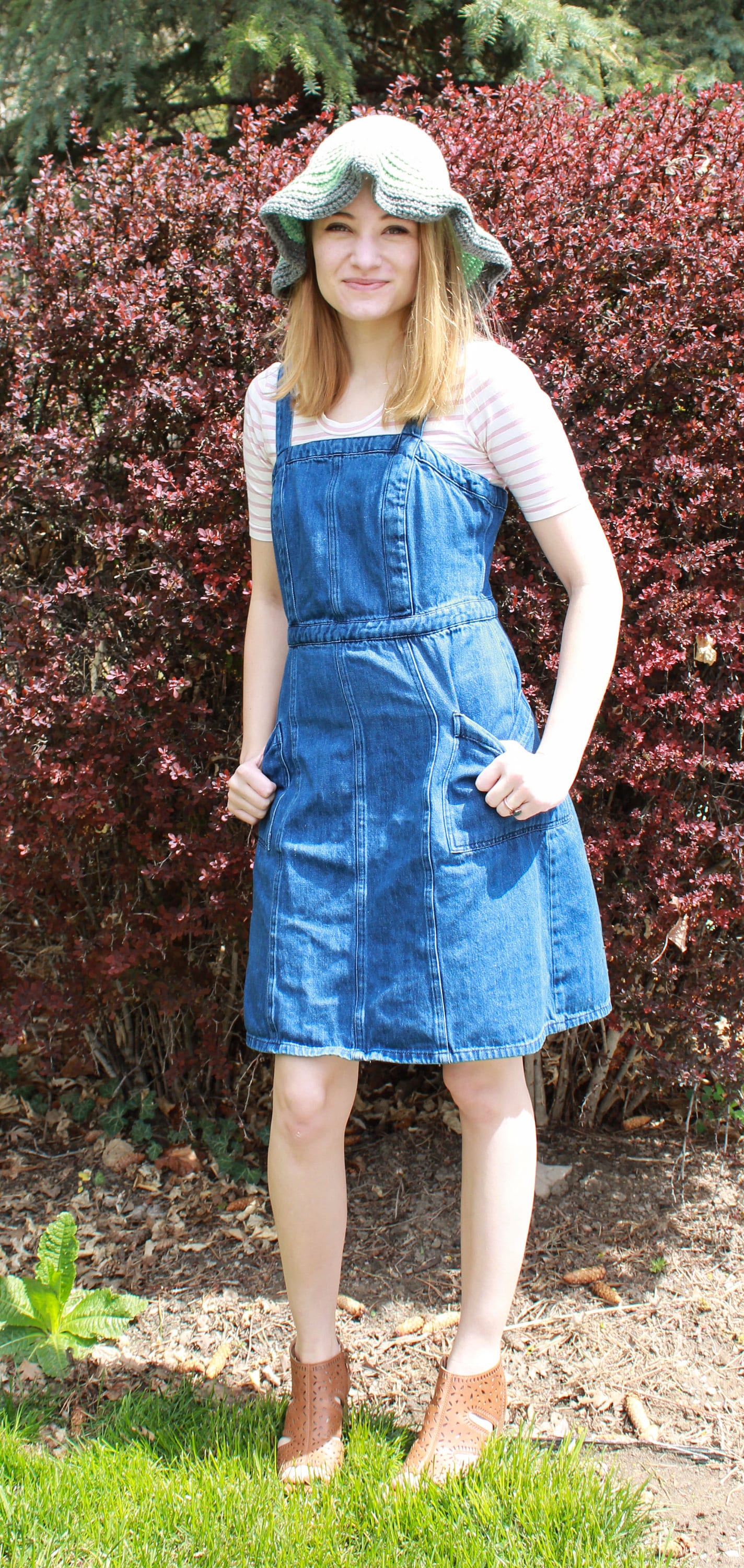 Color Block Bucket Hat Crochet Pattern Easy Crochet Pattern | Etsy