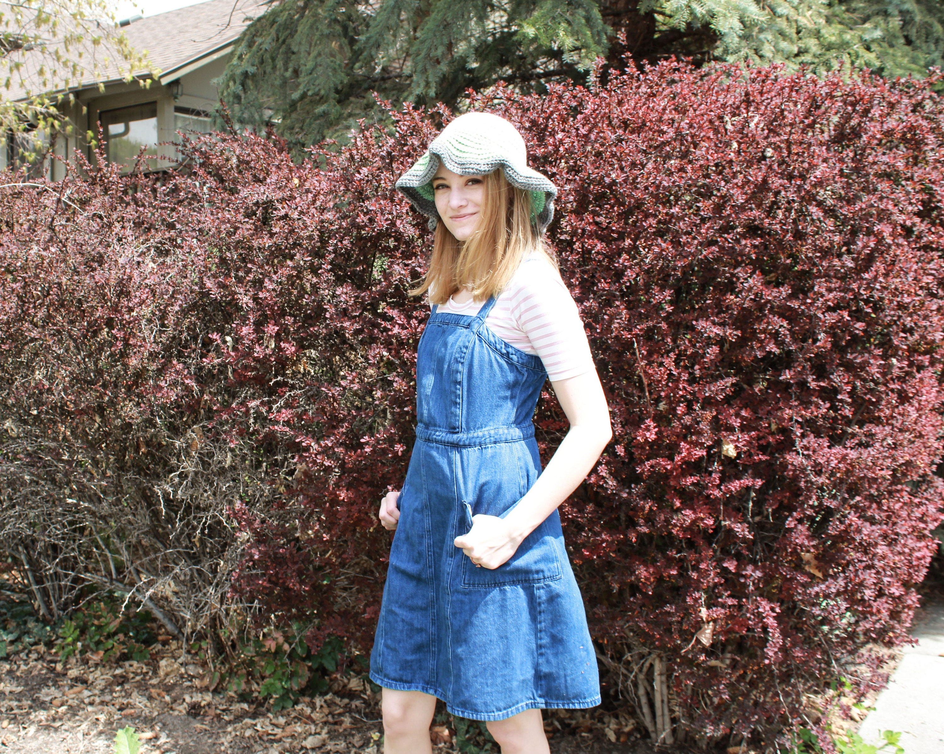 Color Block Bucket Hat Crochet Pattern Easy Crochet Pattern | Etsy