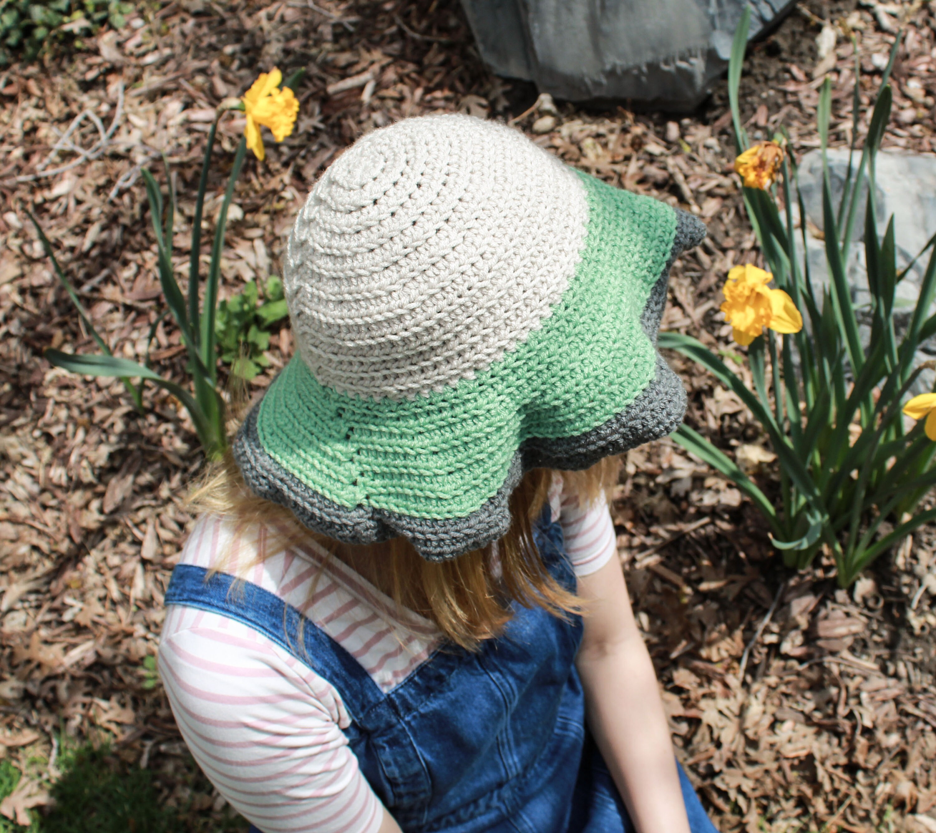 Color Block Bucket Hat Crochet Pattern Easy Crochet Pattern | Etsy
