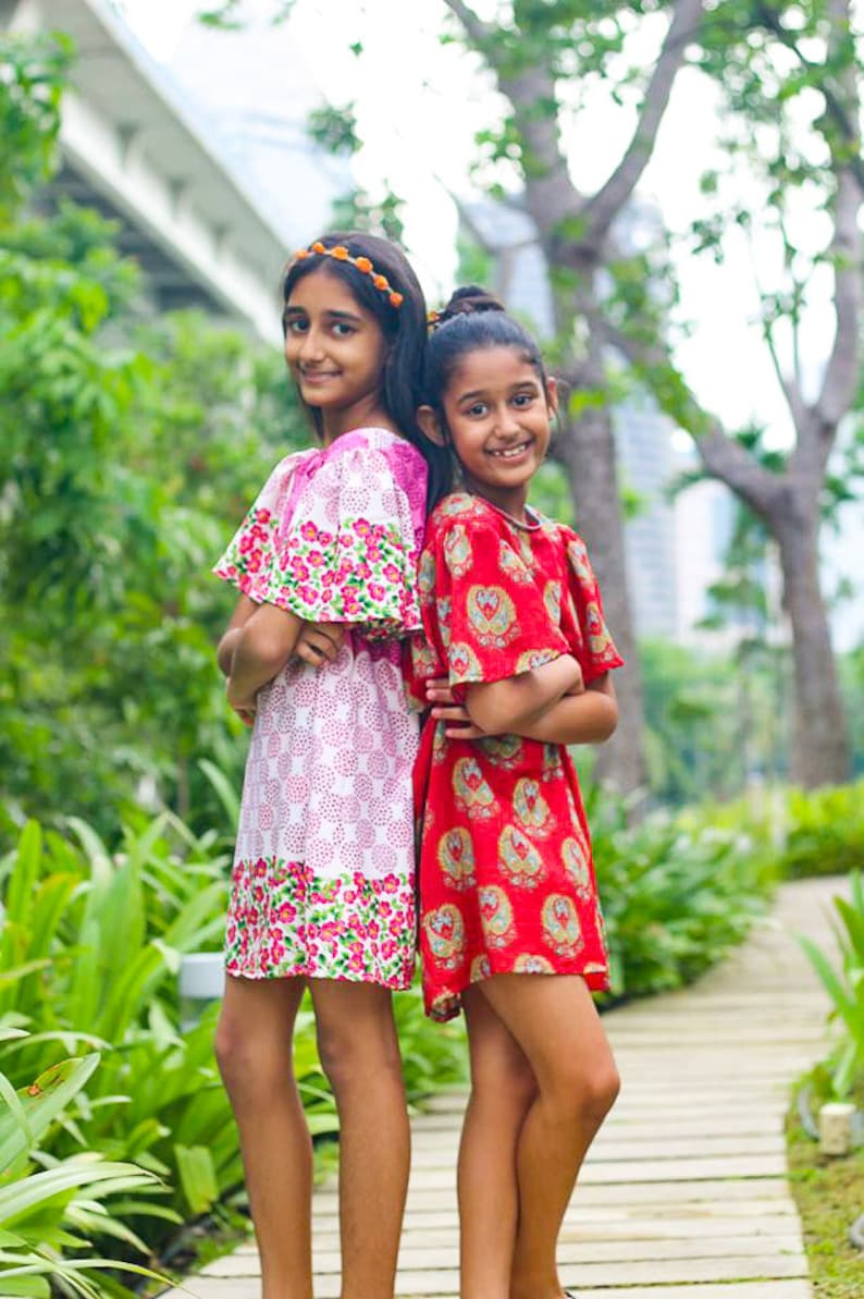 Birdie Dress PDF Girl Dress Pattern Vintage Style Pdf | Etsy