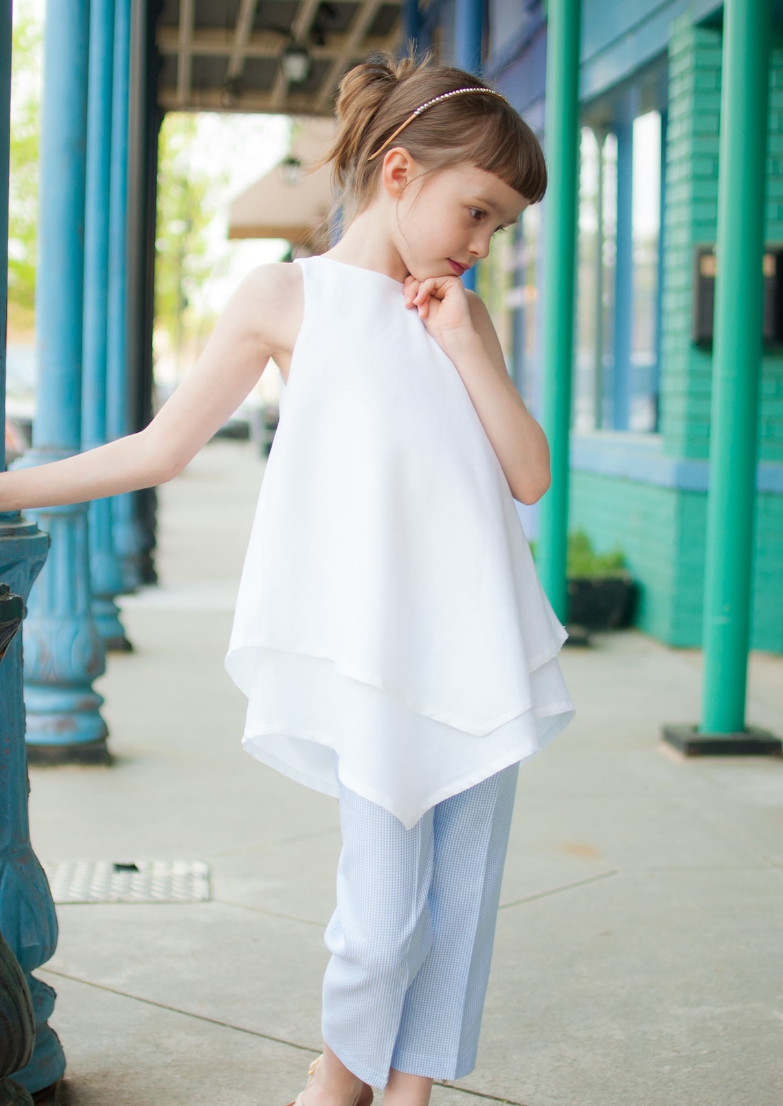 Girl Dress Girl Top Girl Clothing Girl Summer - Etsy