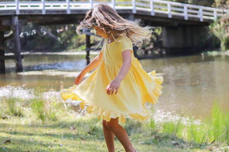 Meri Dress Girl Top Pattern Dress Pdf Sewing Pattern - Etsy