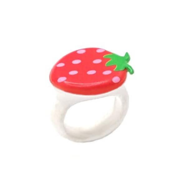 Strawberry Ring - Etsy