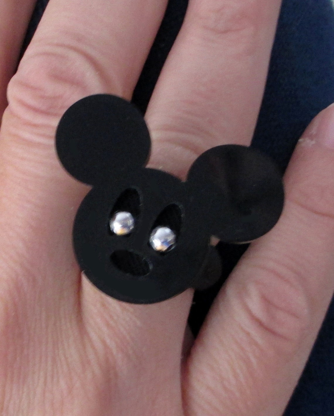 Mickeymouse Ring - Etsy
