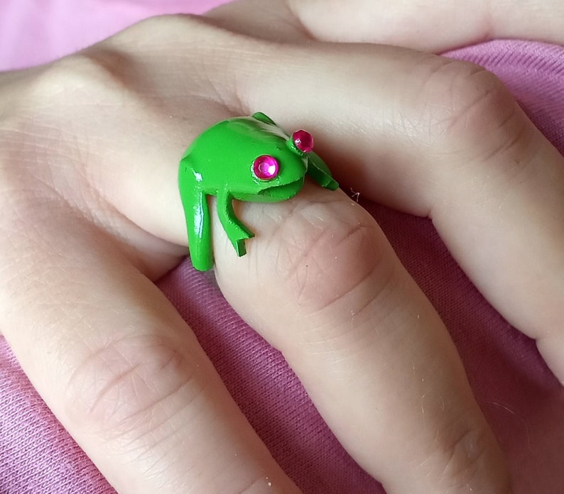 Frog Ring - Etsy