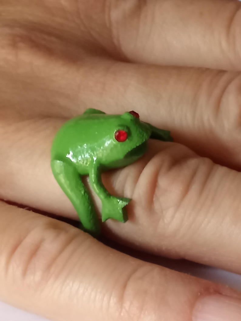 Frog Ring - Etsy